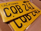 Christine | 1958 Plymouth Fury | CQB 241 | STAMPED Replica Prop License Plate | eBay