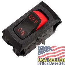 Light Country R5 (canal R Series) Rocker Switch Black up to 20 a / 250 ...