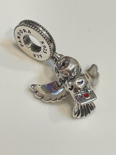 Light Blue Radiant Hearts of Pandora Silver Bangle - 590537EN131 - 17 ...