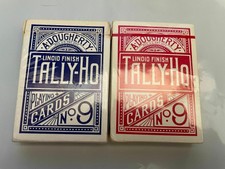 2 Pk Astra Playing Cards (Standard Face & Jumbo Face) Red/Blue for sale ...