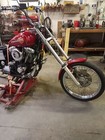 5 DEGREE CHROME BLIND TRIPLE TREE HARLEY DYNA WIDE GLIDE SOFTAIL FXST ...