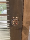 (Pack of 2) Weiser Beverly Satin Nickel & Brass Keyed Door Knob WAC501 ...