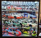 Car Display Case 4 Tier Acrylic LED Light 1/18 Model 1/24 Diecast 1/64 ...