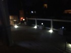Sunforce Solar Step Light 4 Pack Fence Patio Stainless Steel Housing ...