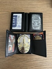 CSI Crime Scene Investigation Silver Police Badge With Chain Costume ...