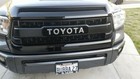2014-2021 TOYOTA TUNDRA TRD PRO BLACK ONYX HOOD BULGE GENUINE OEM 76180 ...
